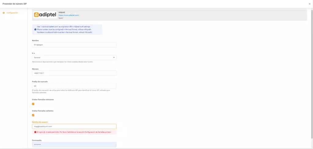 Integración de Live Agent y Adiptel: Guía Paso a Paso | Adiptel
